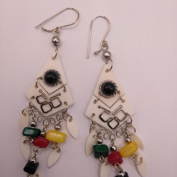 Jewelry | Peruvian Earrings For Women Natural Stone | Poshmark